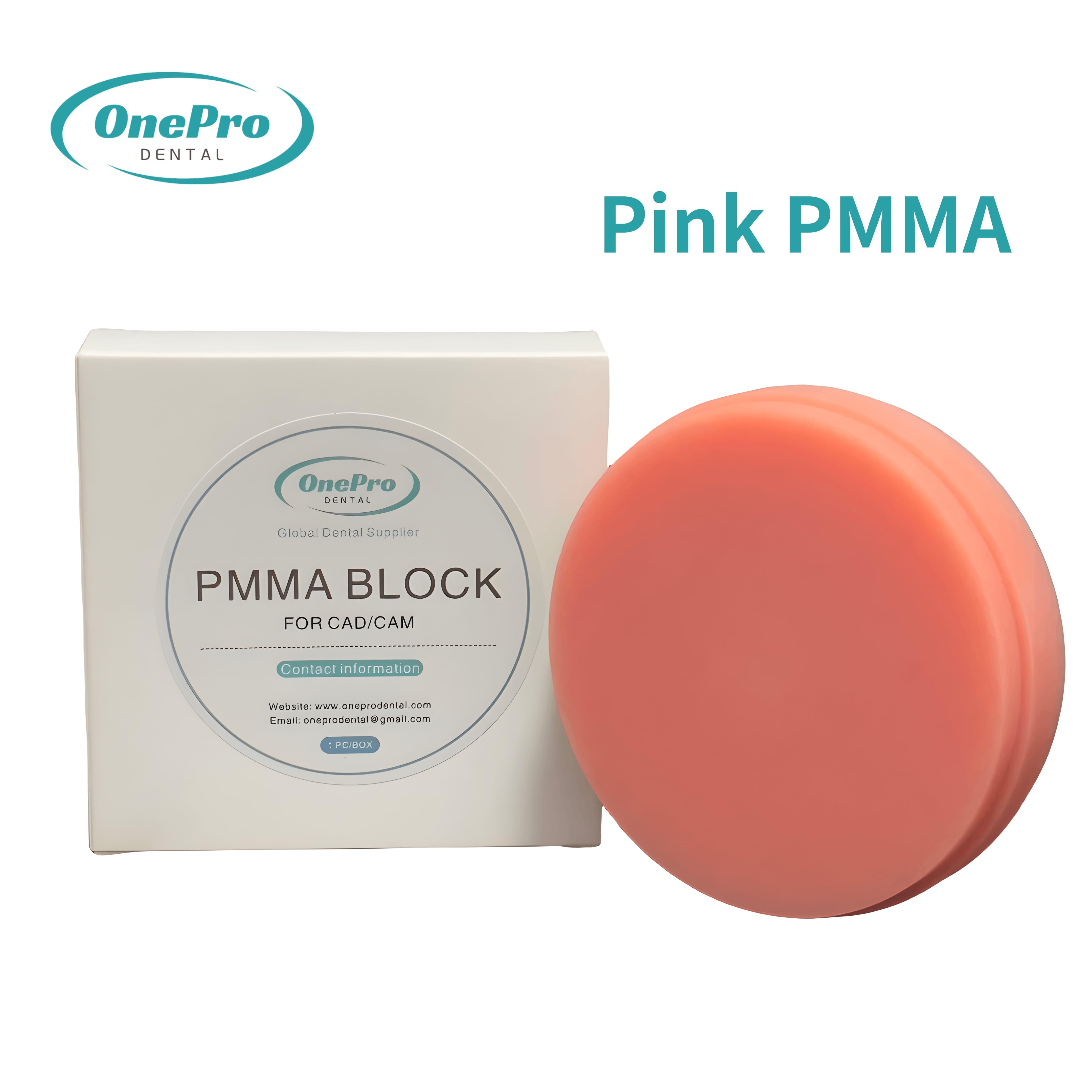 Pink PMMA Discs: Harmonious Gingival Tones – OnePro Dental
